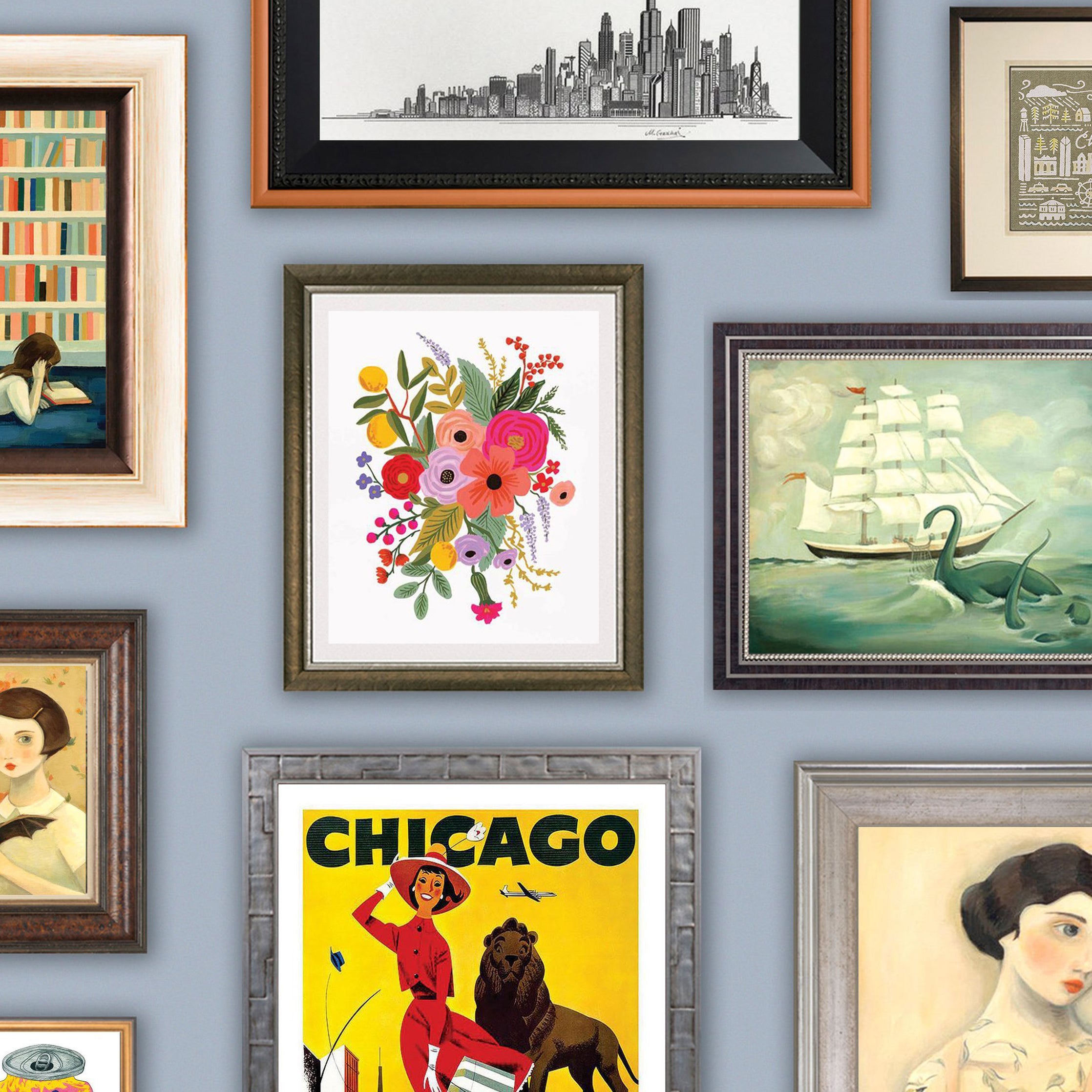 Foursided | Custom Framing, Vintage, Cards & Gifts