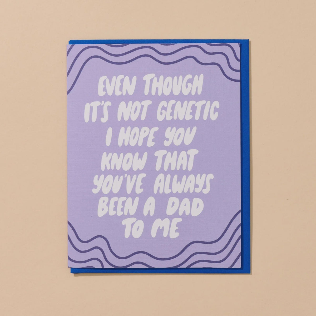 Not Genetic Father's Day Card – Foursided