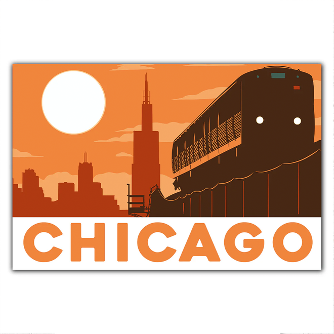 Chicago Wall Art and Chicago Prints - Home Decor – Foursided
