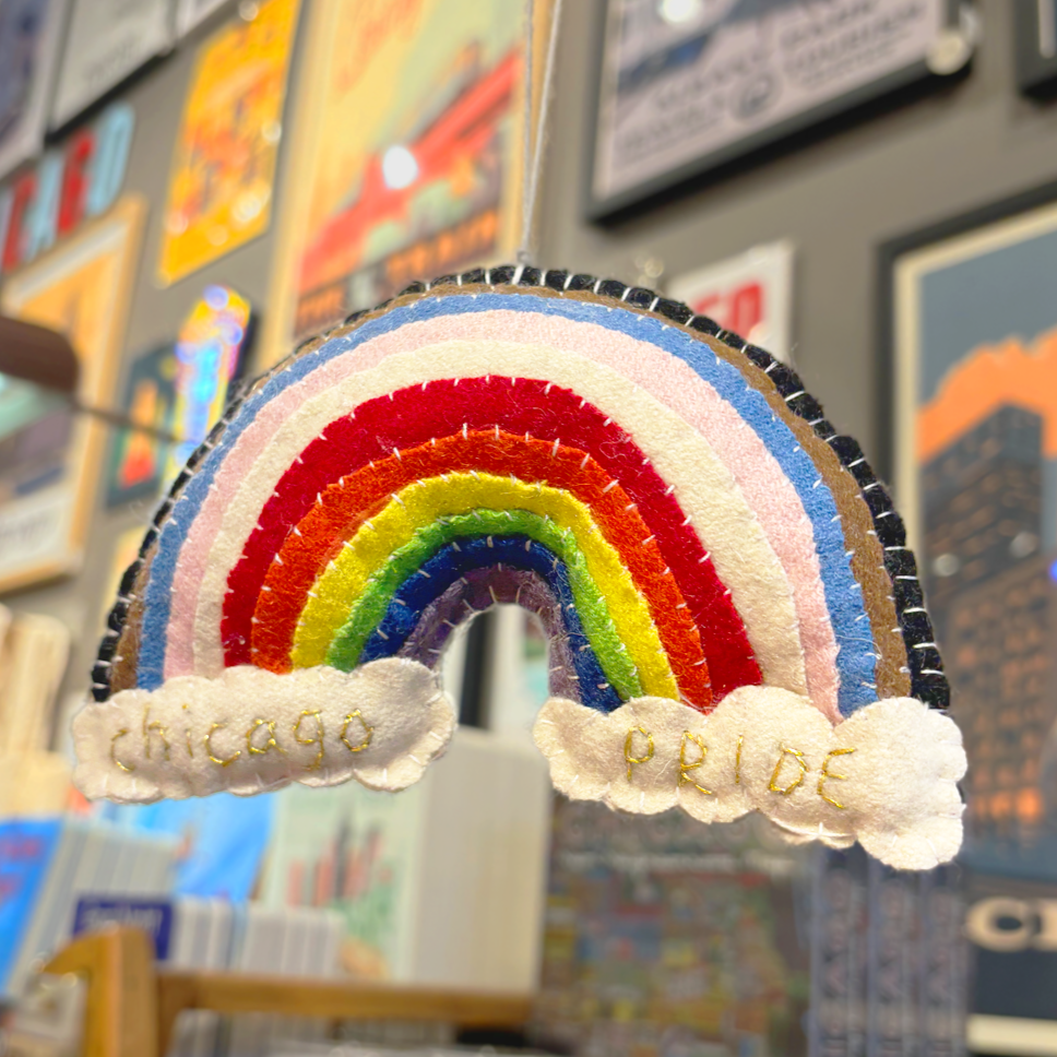 Pride Felt Ornament – Foursided